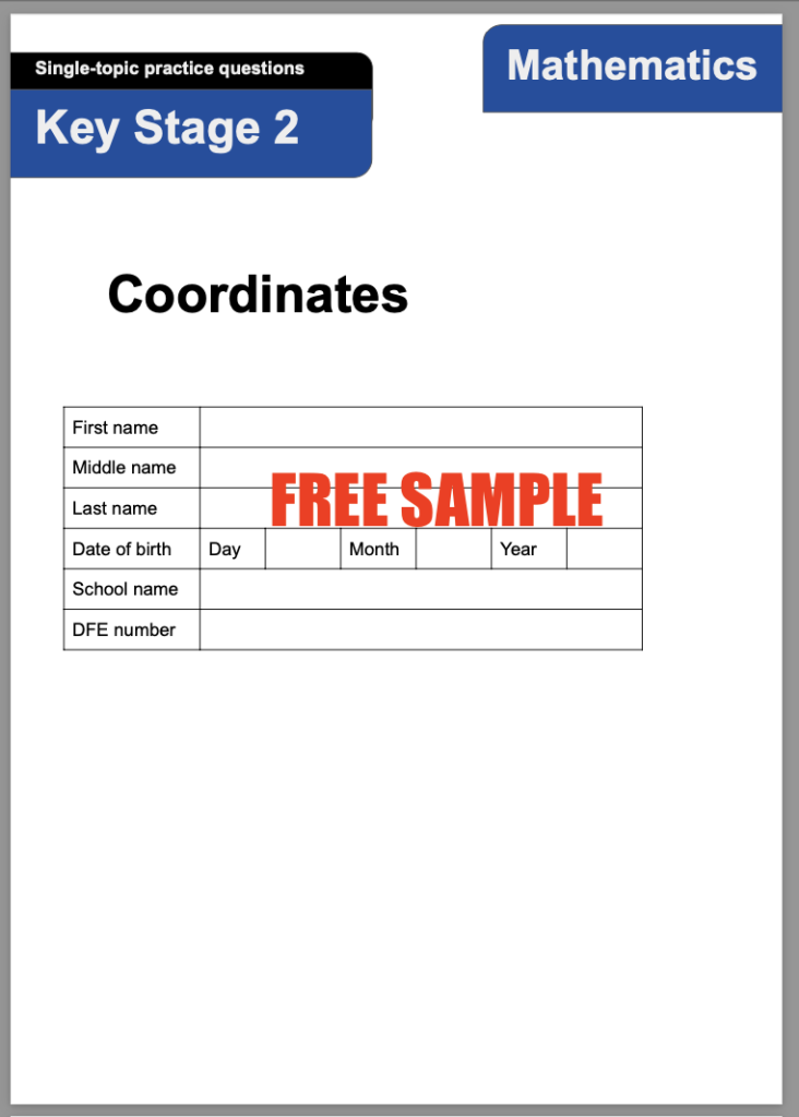 Shape – KS2 MATHS PRACTICE SATS